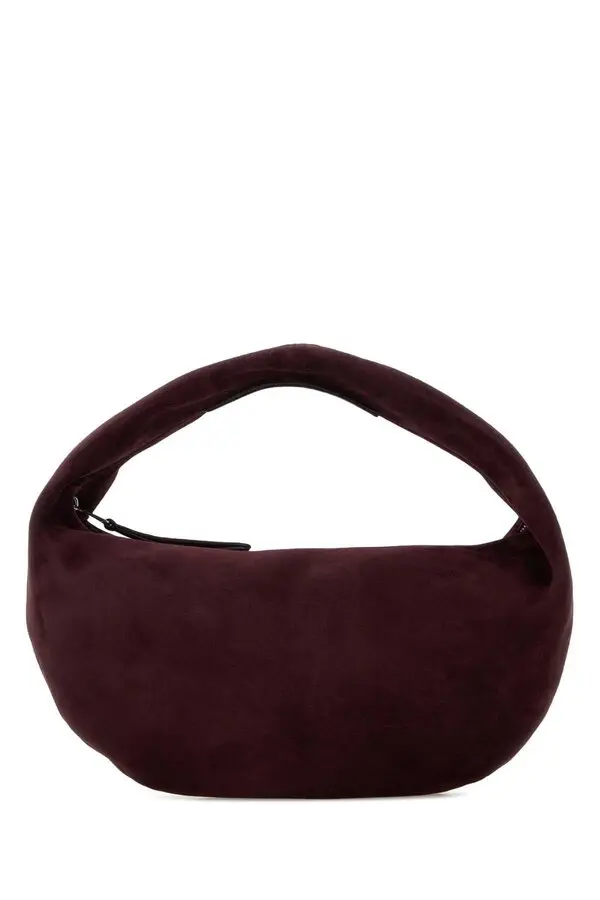 Khaite Suede Shoulder Handbag, 26 X 16 X 12 Cm