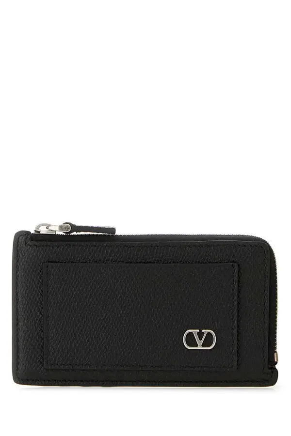 Valentino Garavani Leather Card Holder
