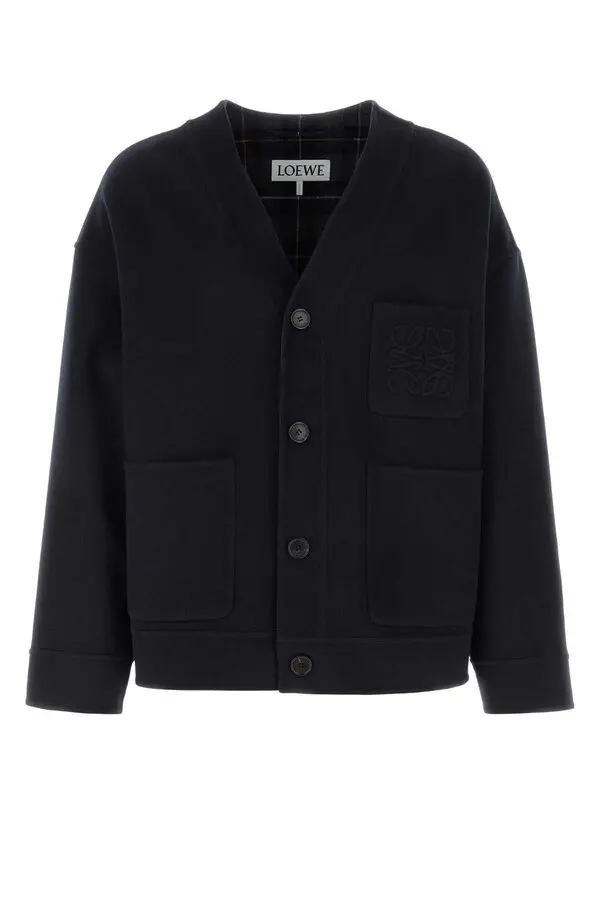 Loewe Wool-blend Cardigan With Cashmere