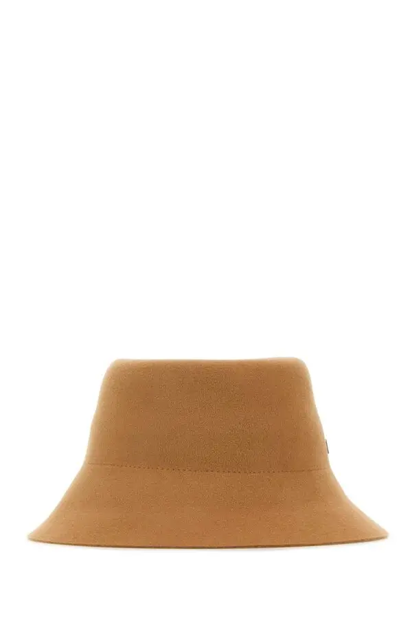 Helen Kaminski Petra Merino Wool Bucket Hat - Camel