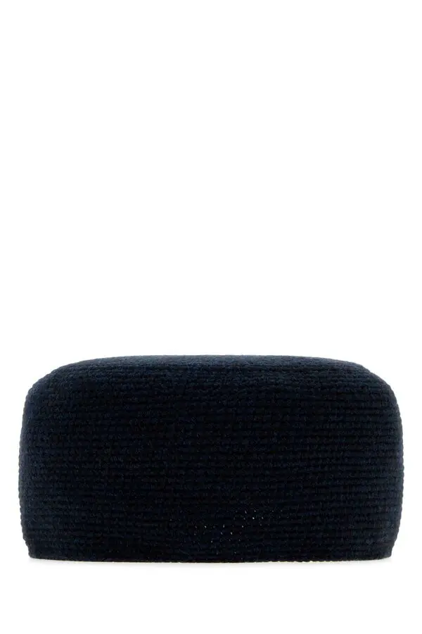 THE ROW Perleaf Cashmere Hat - Blue