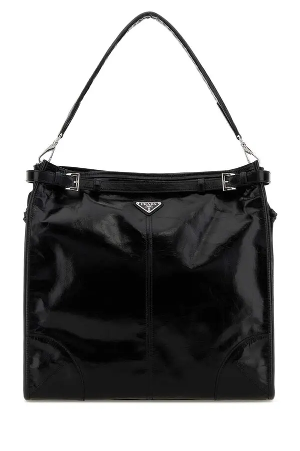 Prada Bonnie Leather Shopping Bag 37 Cm X 36 Cm X 11 Cm