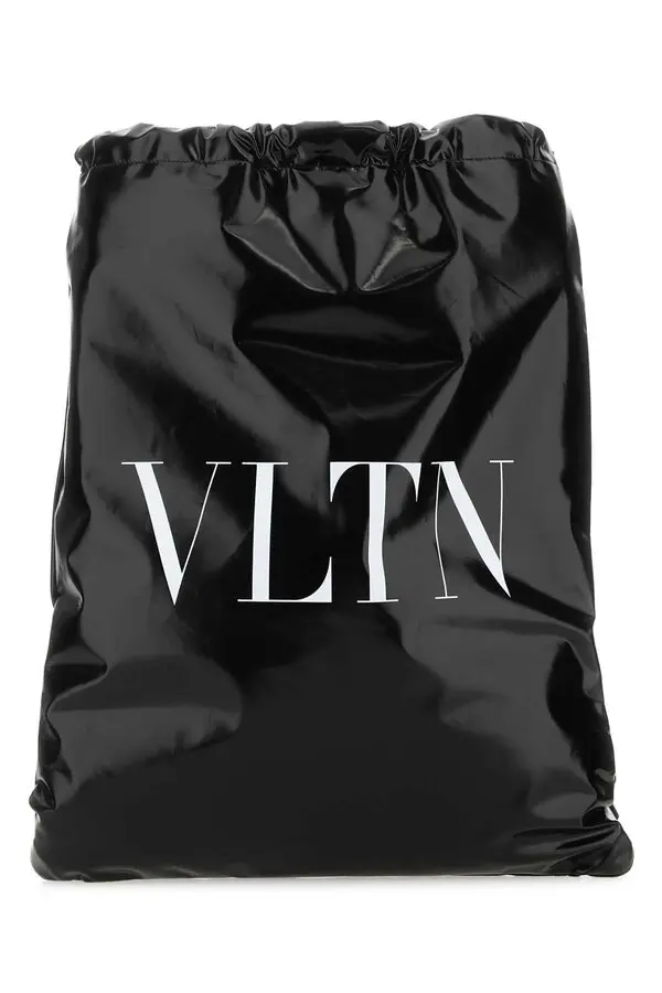 Valentino Garavani Vltn Mini Leather Sack Backpack 38 Cm X 50 Cm