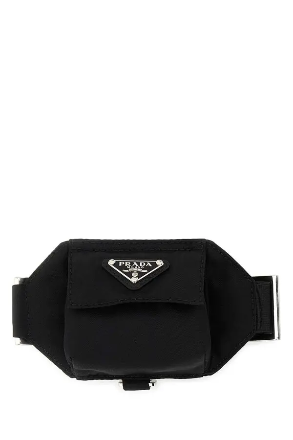 Prada Nylon Cuff With Key Rings For