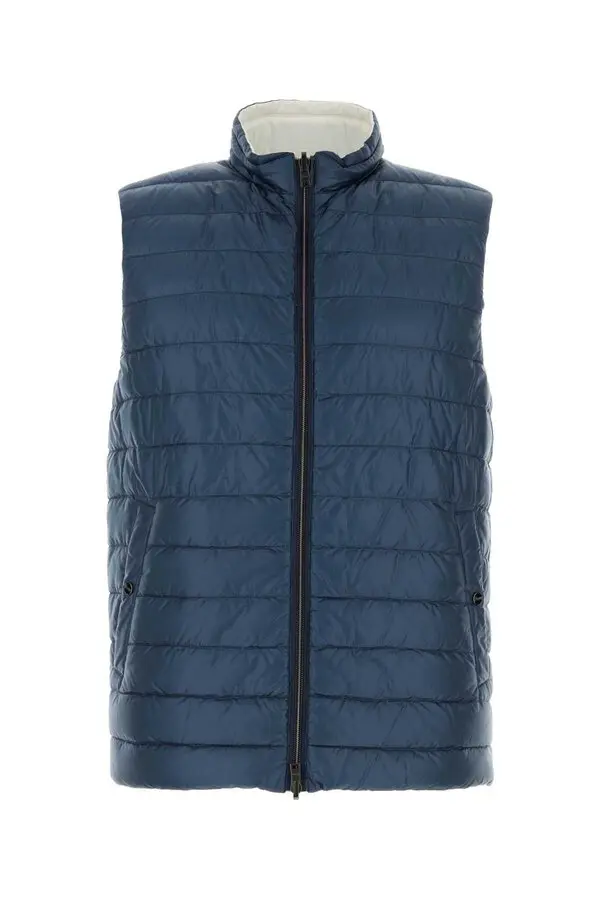 Herno Reversible Nylon Down Jacket - Blue
