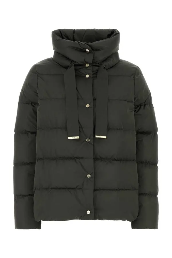 Herno Quilted Down Jacket With Stand Collar