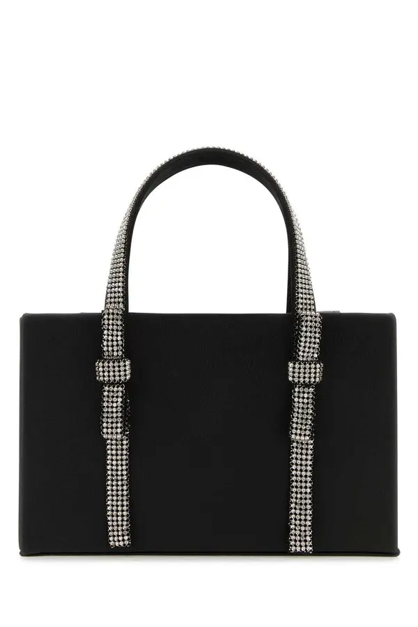 Kara Mini Nappa Leather Handbag With Silver-tone Hardware