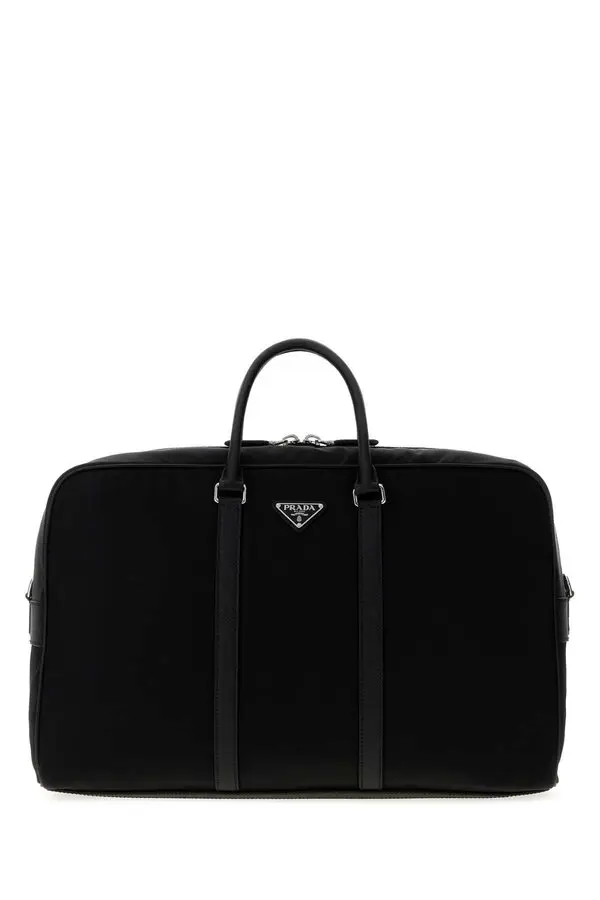 Prada Re-nylon Travel Handbag, 45cm Width With Adjustable Strap