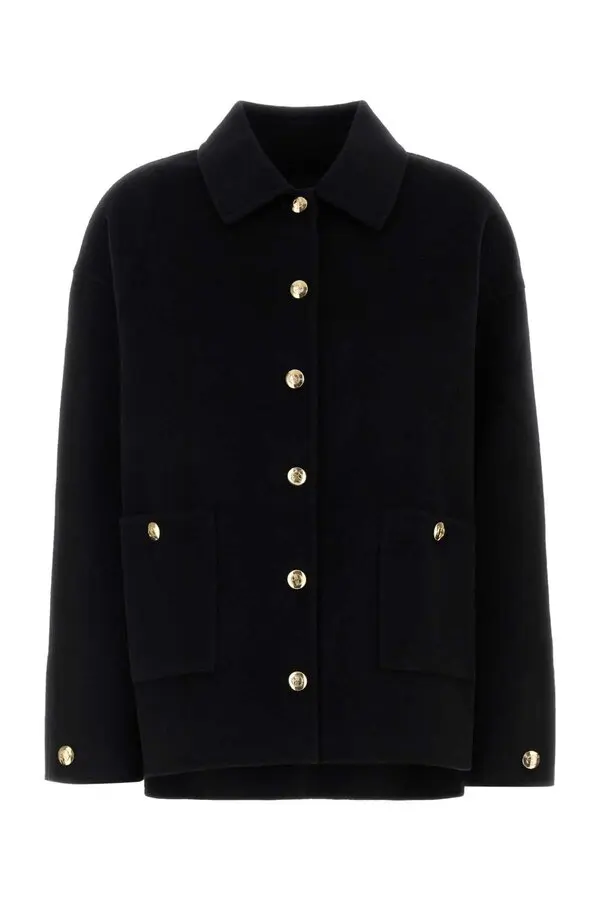 ANINE BING Luca Cashmere Blazer Jacket - Black
