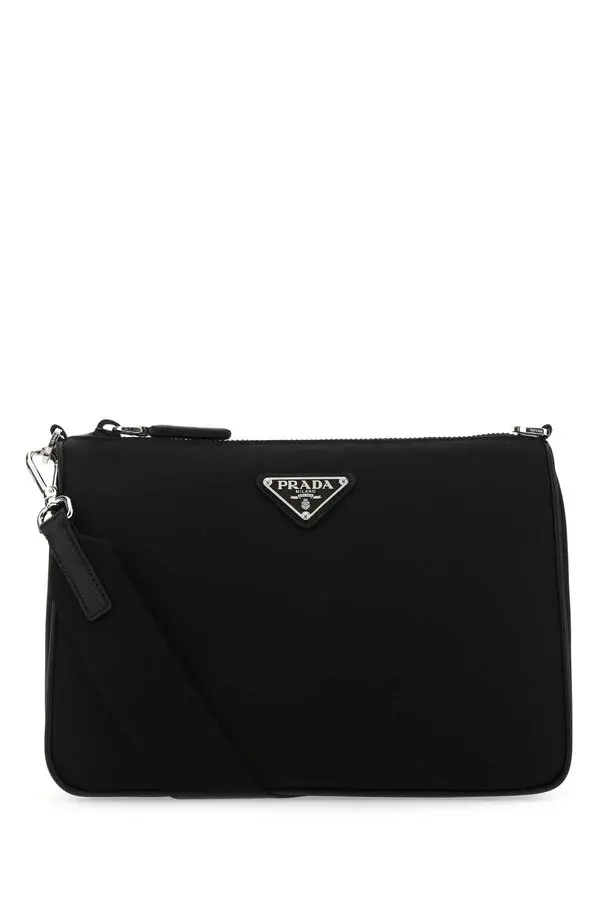 Prada Re-nylon Crossbody Bag - Black