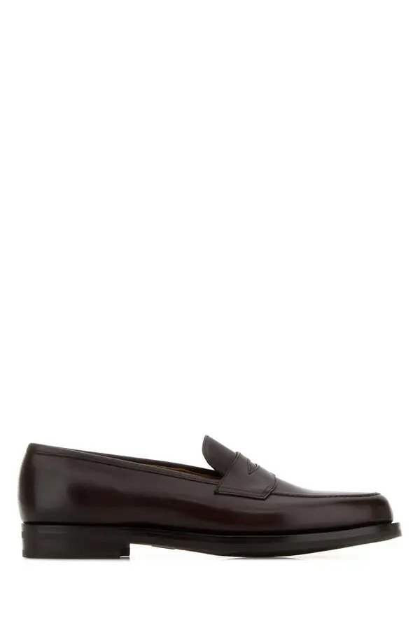 EDWARD GREEN Pimlico Leather Loafers