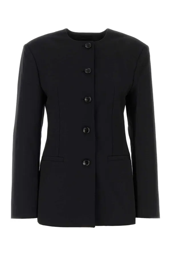 ANINE BING Twill Huds Blazer