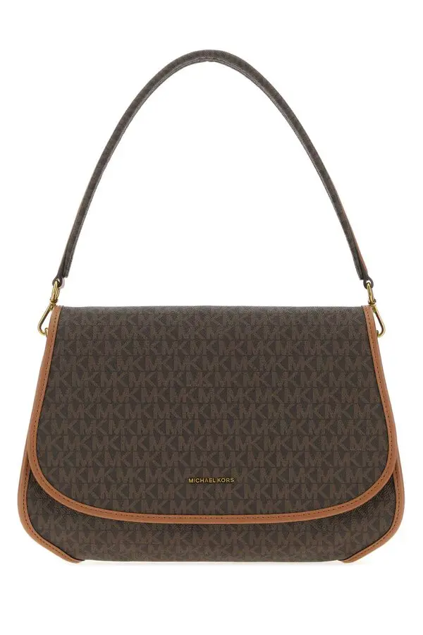 Michael Kors Canvas Shoulder Handbag Mini