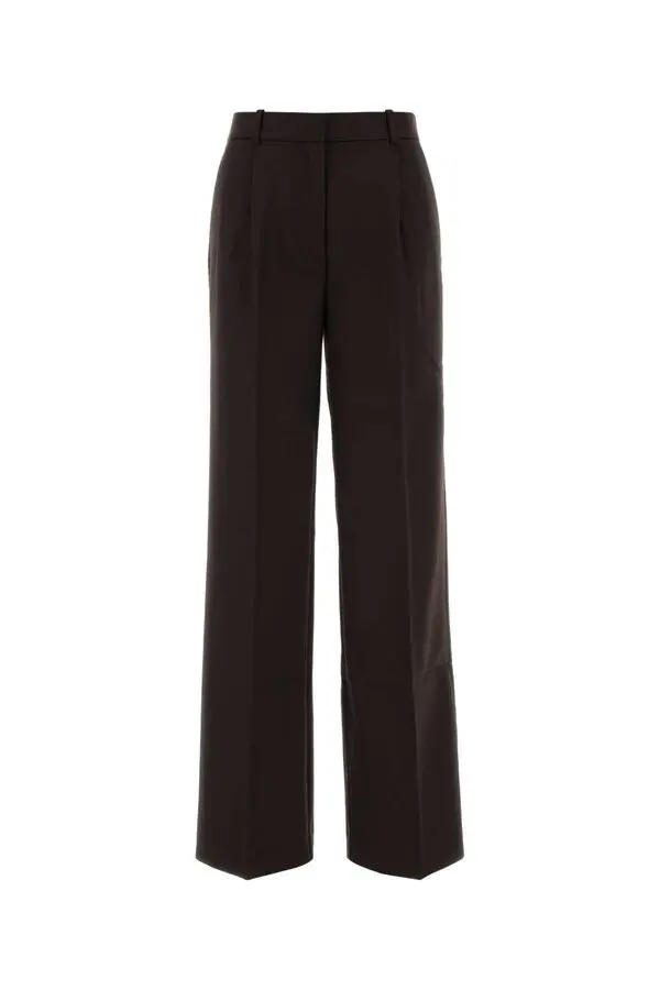 ANINE BING Polyester-wool Blend Palazzo Pants