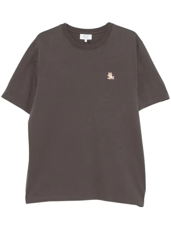 Maison Kitsuné Organic Cotton T-shirt - Grey