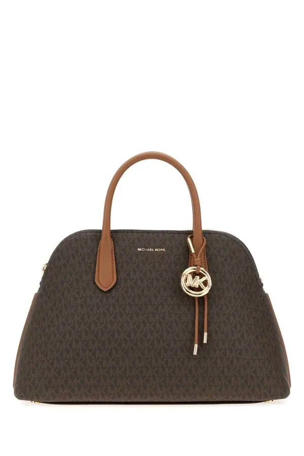 Michael Kors Canvas Freddie Shopping Handbag