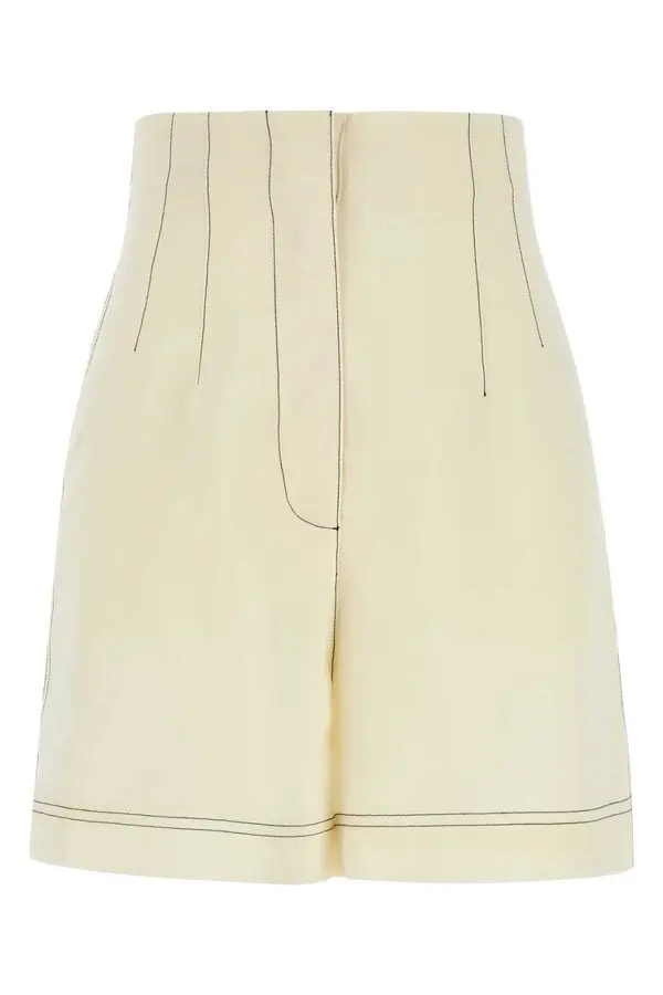 Philosophy Di Lorenzo Serafini Tailored Polyester-cotton Shorts - White