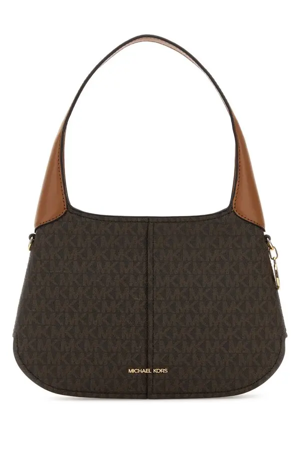 Michael Kors Alice Canvas Shoulder Handbag