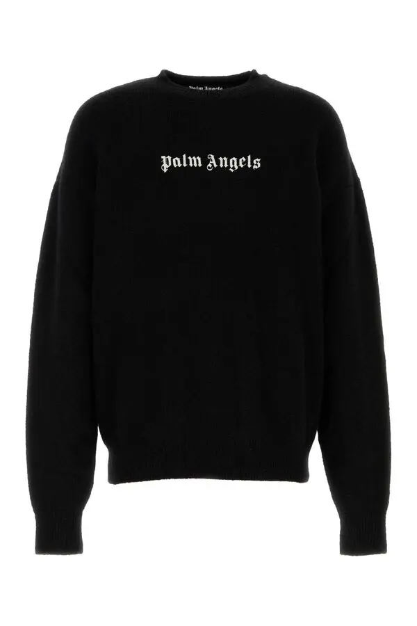 Palm Angels Stretch Wool Blend Sweater
