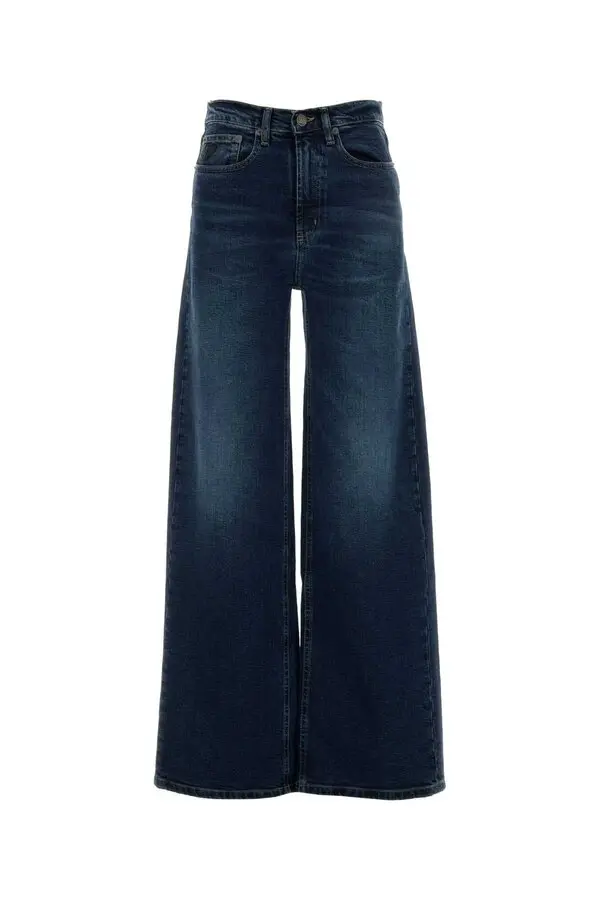 LOIS Stretch Denim Skater Wide-leg Jeans