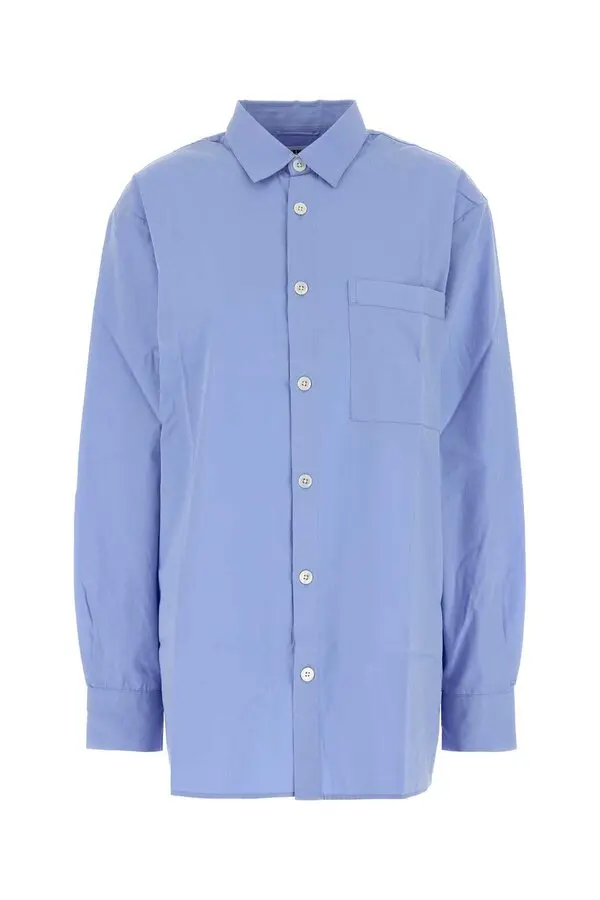 TEKLA Oversized Poplin Pajama Shirt