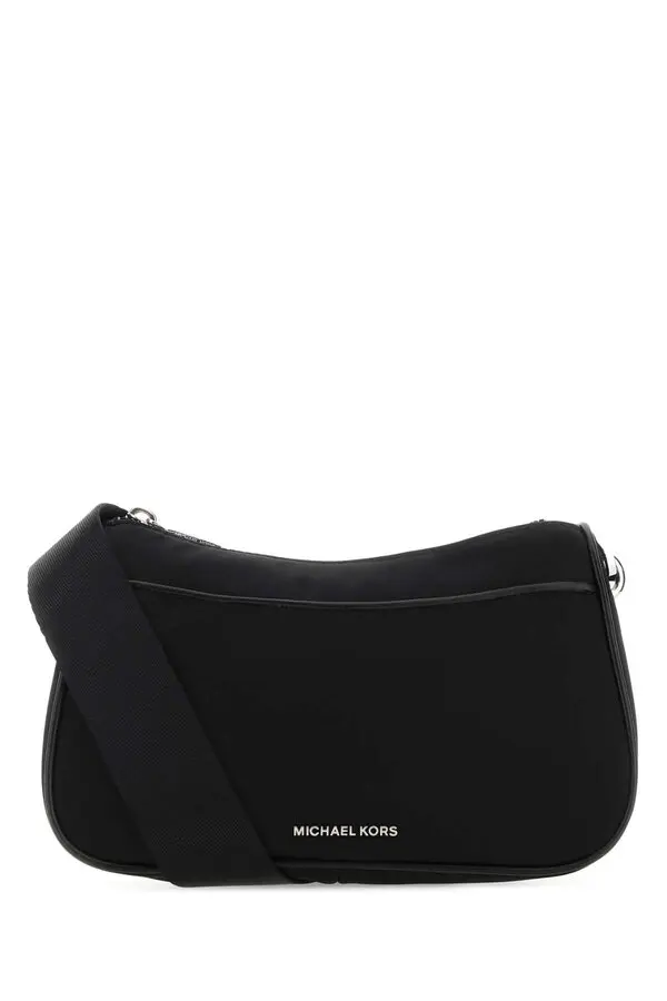 Michael Kors Mini Nylon Crossbody Handbag - Black