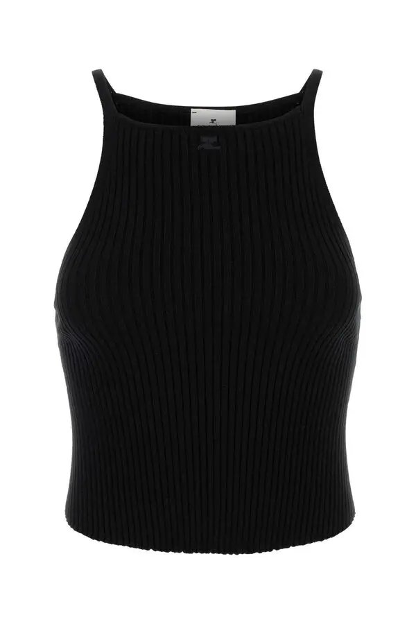 COURREGES Viscose Blend Tank Top