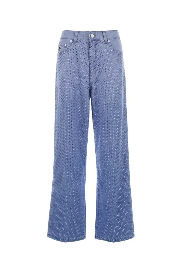 LOIS Embellished Denim Jeans - Light Blue