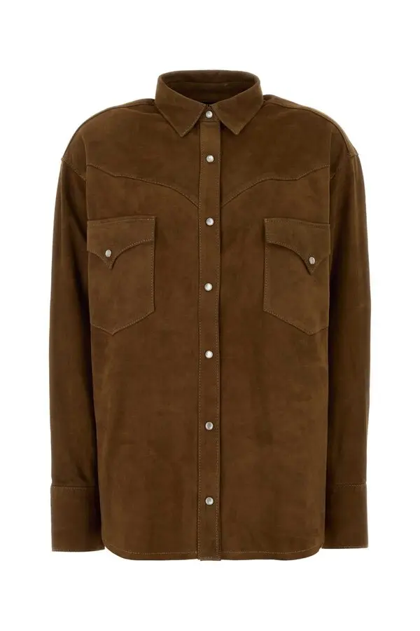 LOIS Suede Shirt - Camel