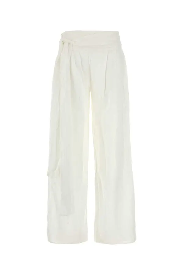 LOIS Viscose-linen Wide-leg Pant