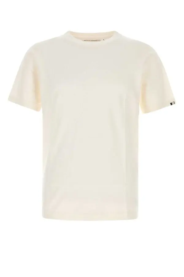 Extreme Cashmere James T-shirt In Cotton-cashmere Blend - White