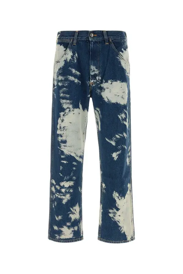 VIVIENNE WESTWOOD Contrast Denim Ranch Jeans