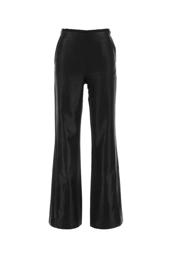 DIESEL® Polyester & Virgin Wool Tailored Wide Leg Pants