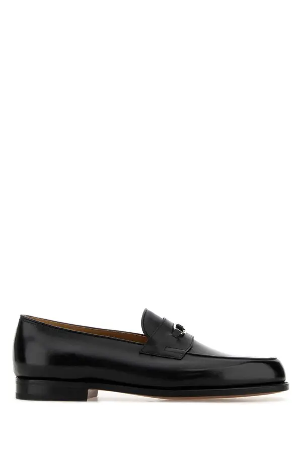 John Lobb Lopez Calf Leather Loafers