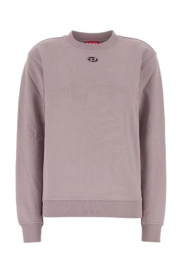 DIESEL® Cotton Crewneck Sweatshirt