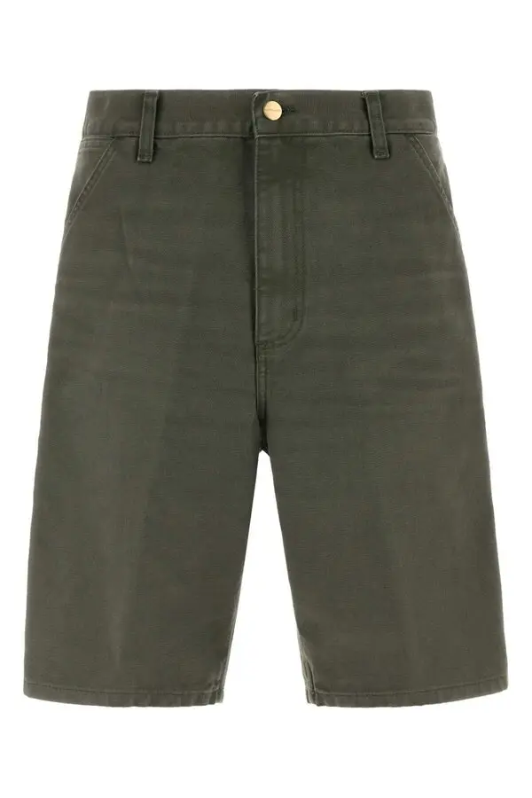 Carhartt Work In Progress Single Knee Cotton Shorts For