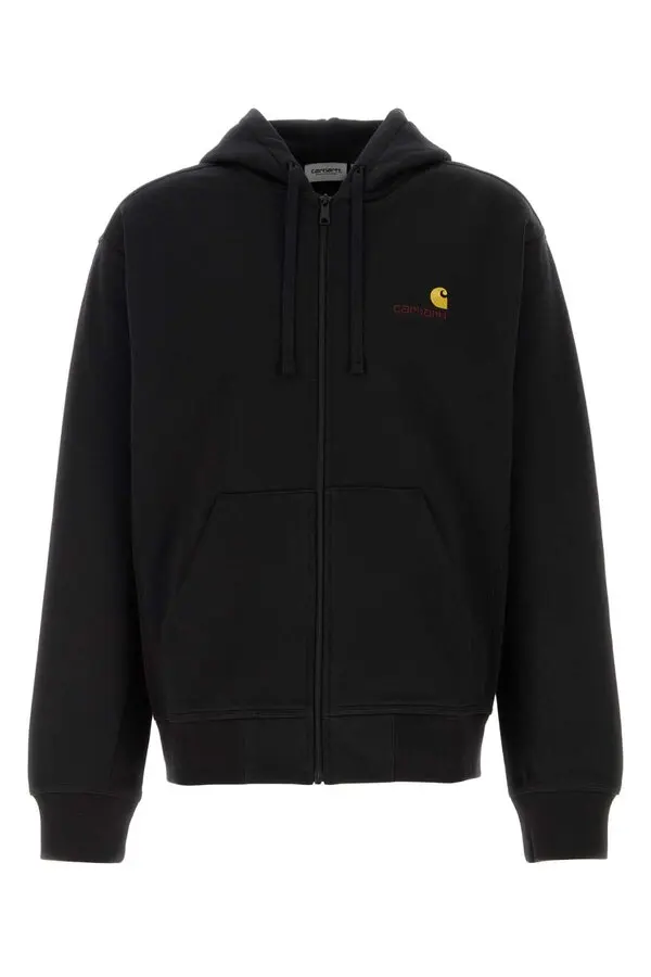Carhartt Work In Progress American Script Zip-up Hooded Sweat Jacket