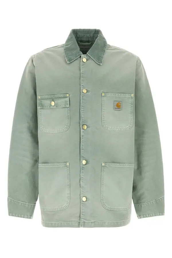 Carhartt Work In Progress Canvas Og Chore Jacket - Green