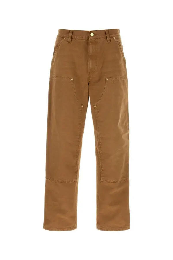 Carhartt Work In Progress Biscuit Cotton Double Knee Pants