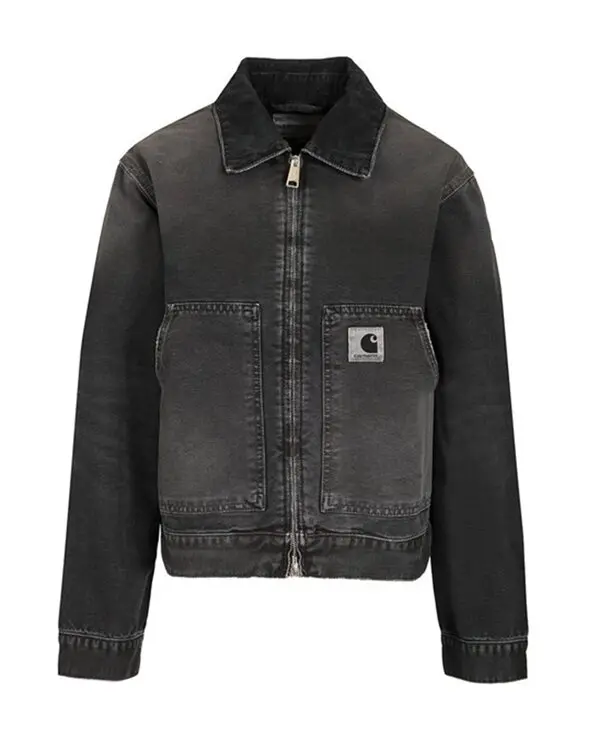 Carhartt Work In Progress Canvas Chore Jacket - Black-black