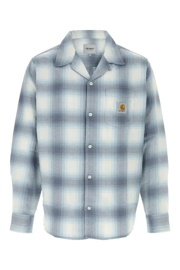Carhartt Work In Progress Embroidered Long-sleeve Tyers Shirt In Cotton