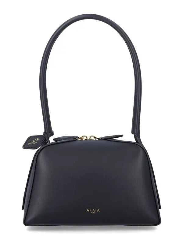 Alaïa Small Shoulder Bag With Top Handle, 12 Cm X 22 Cm X 11 Cm