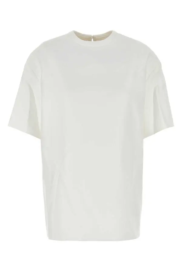 Valentino Garavani Cotton-blend Crewneck T-shirt - White