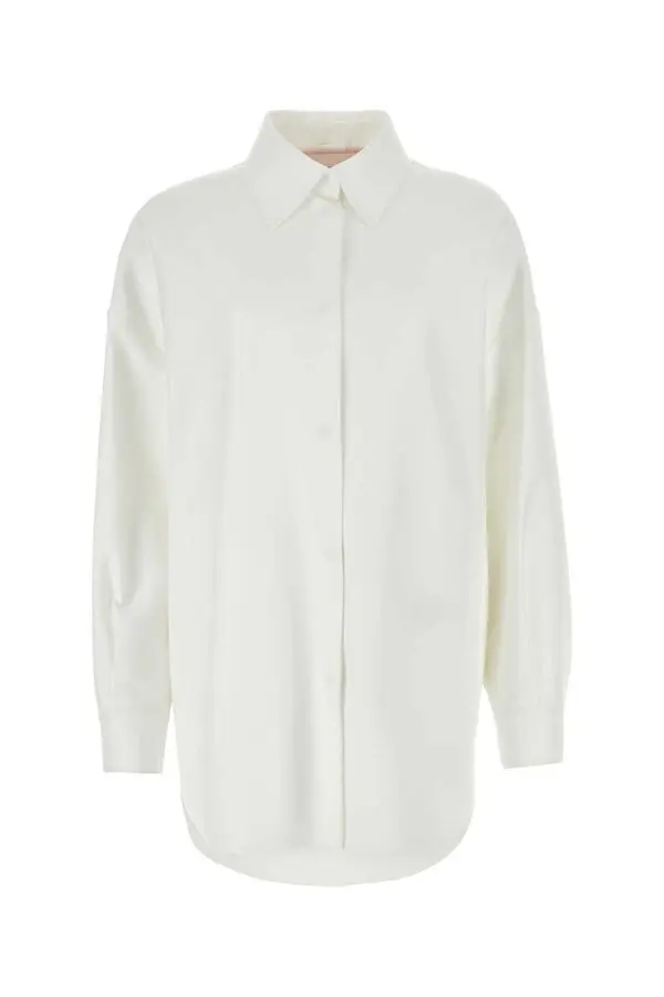 Valentino Garavani Oversize Cotton Blend Shirt