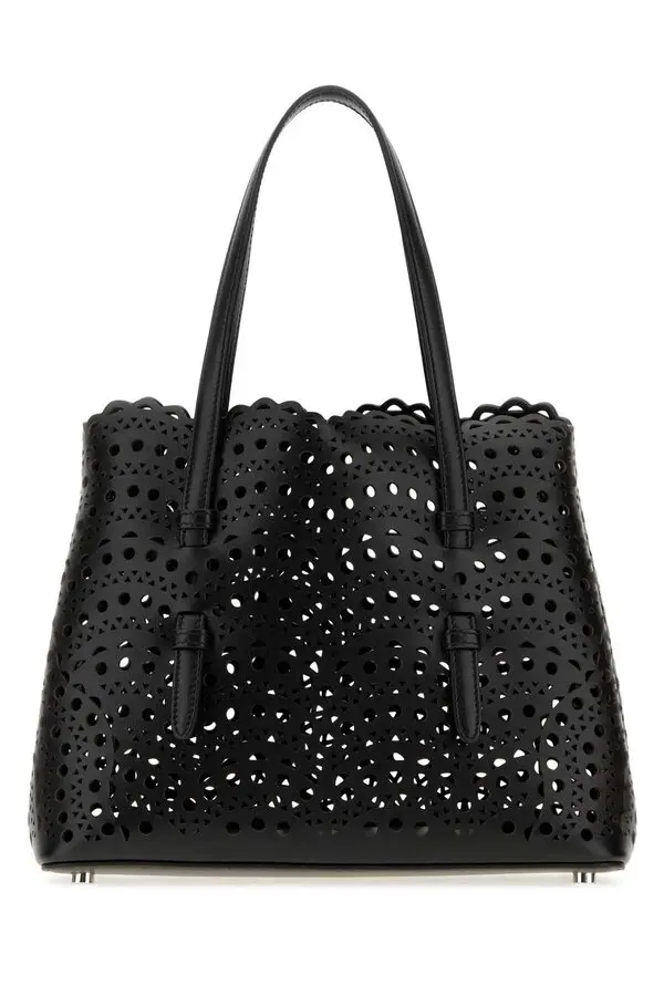 Alaïa Mini Leather Mina 25 Handbag