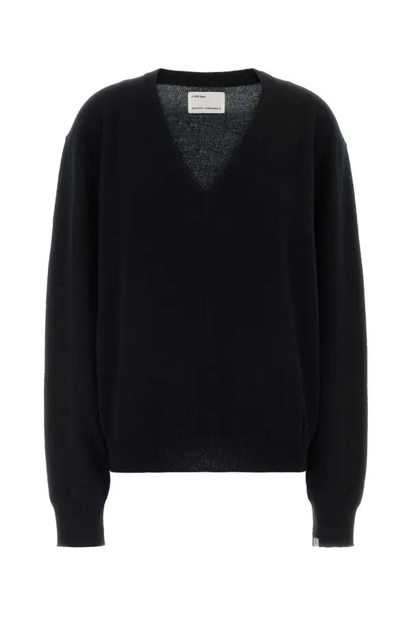 Extreme Cashmere Cashmere Sweater With No. 492 Detail