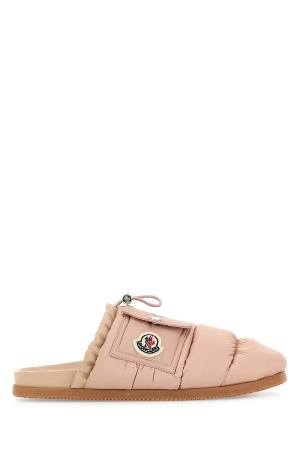 Moncler Pocket Fabric Slippers - Pink