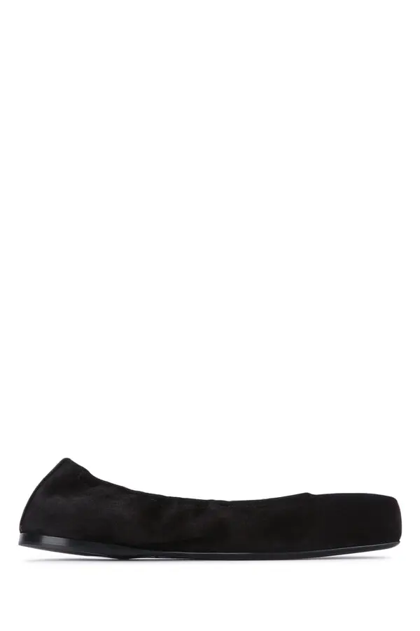 Alaïa Ballet Flats In 100% Leather With Calf Sole