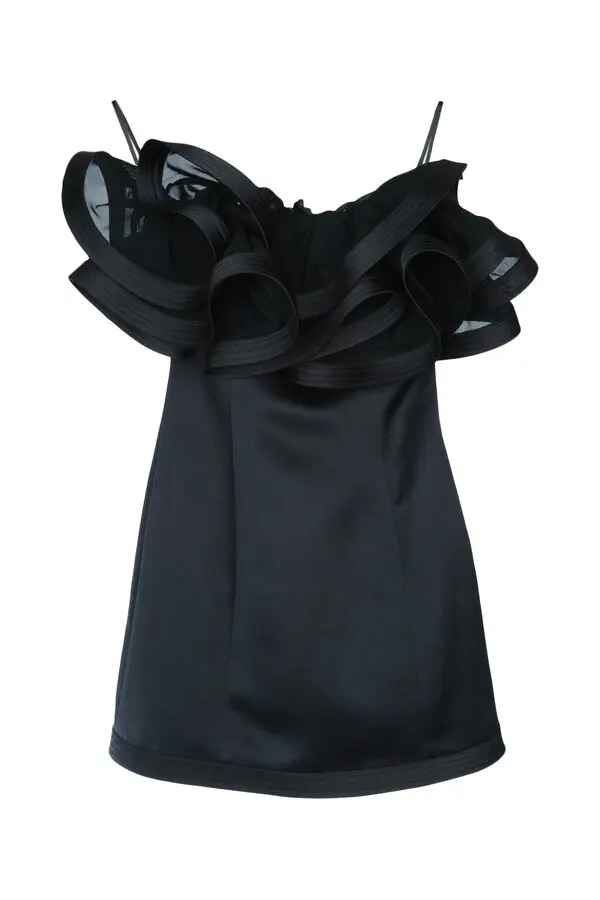 Elisabetta Franchi Ruffled Gown
