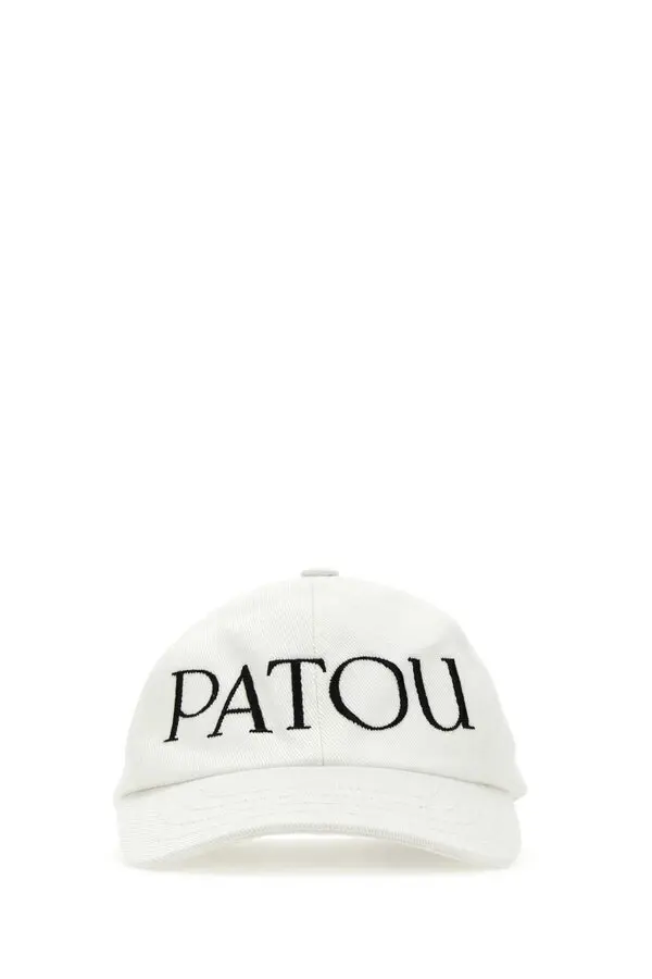 PATOU Cotton Baseball Cap - White